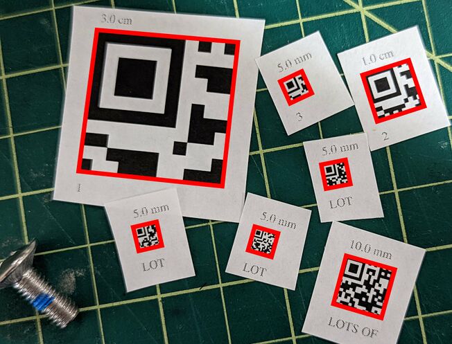 Example Detect Micro QR Code BoofCV